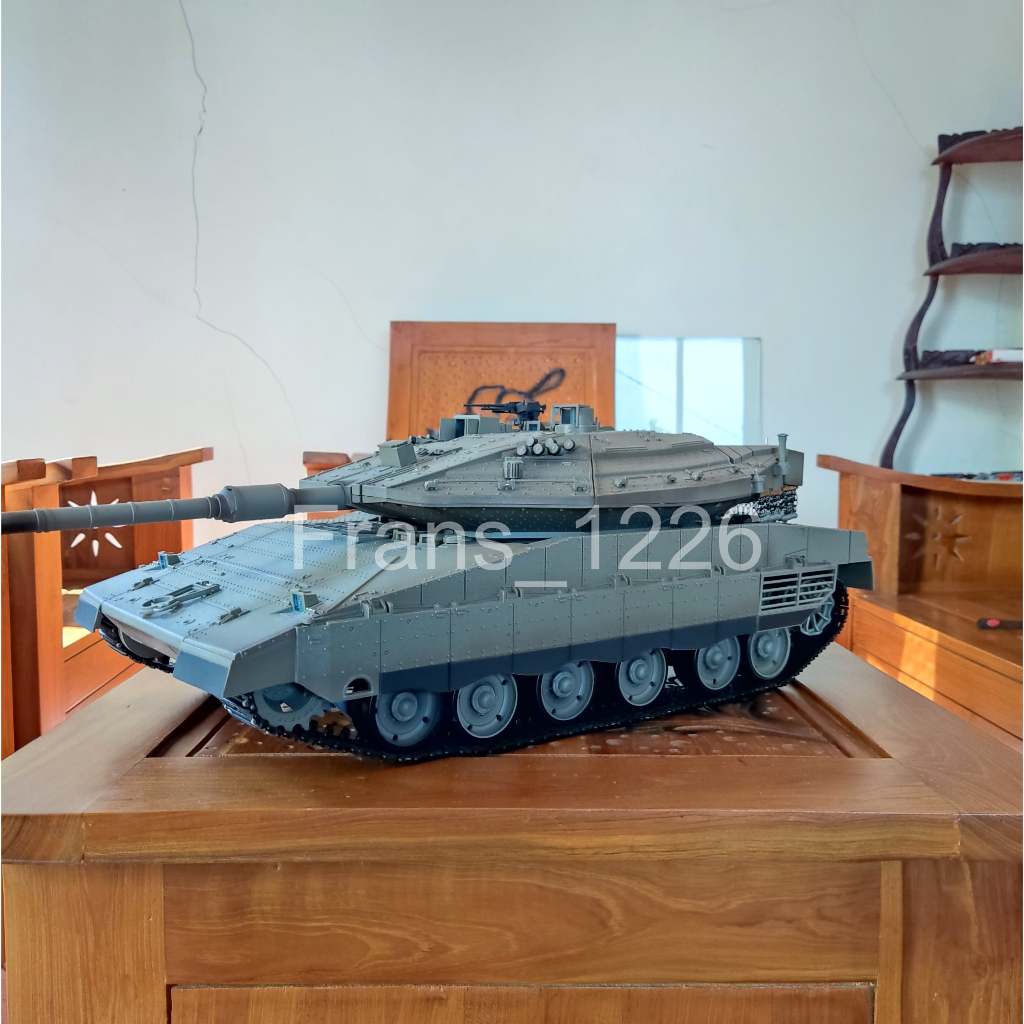 Jual Rc Tank Heng Long Second Tiger 2, Tiger 1, T-72, Leopard 2a6, M1A2 ...
