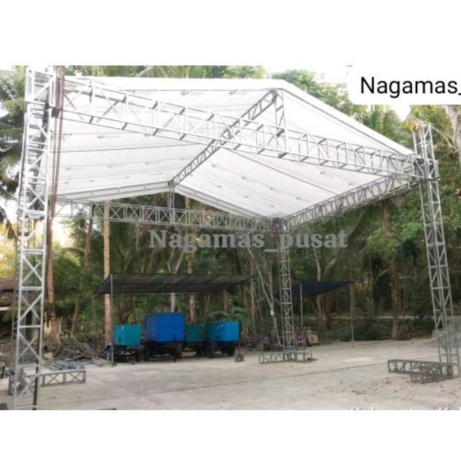 Jual TERPAL A20 4x6 ukuran asli panggung terop dekorasi hitam putih ...