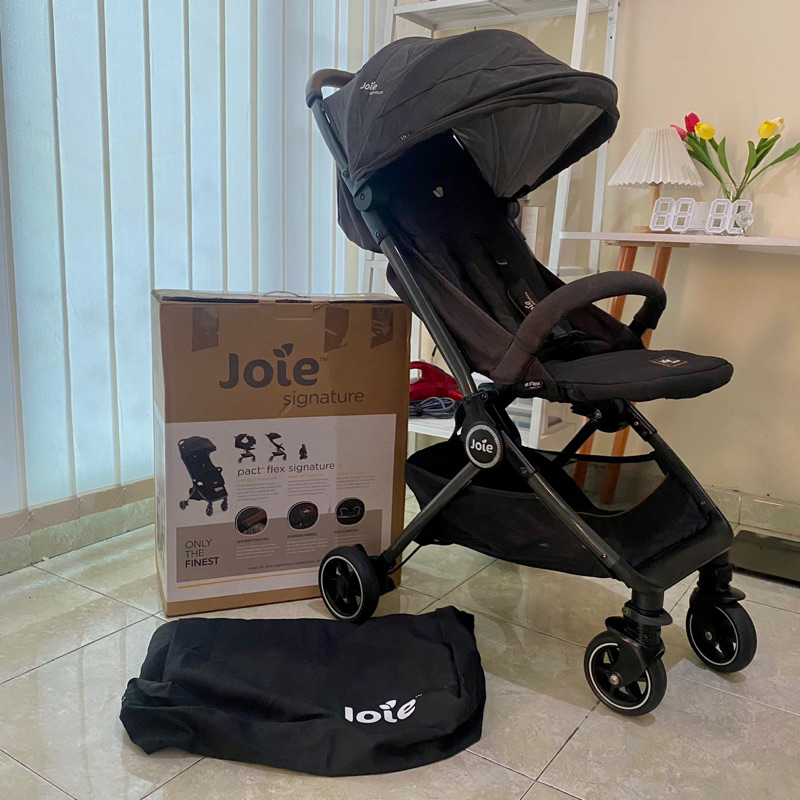 Jual stroller joie pact flex signature ( cabin size ) - preloved good ...