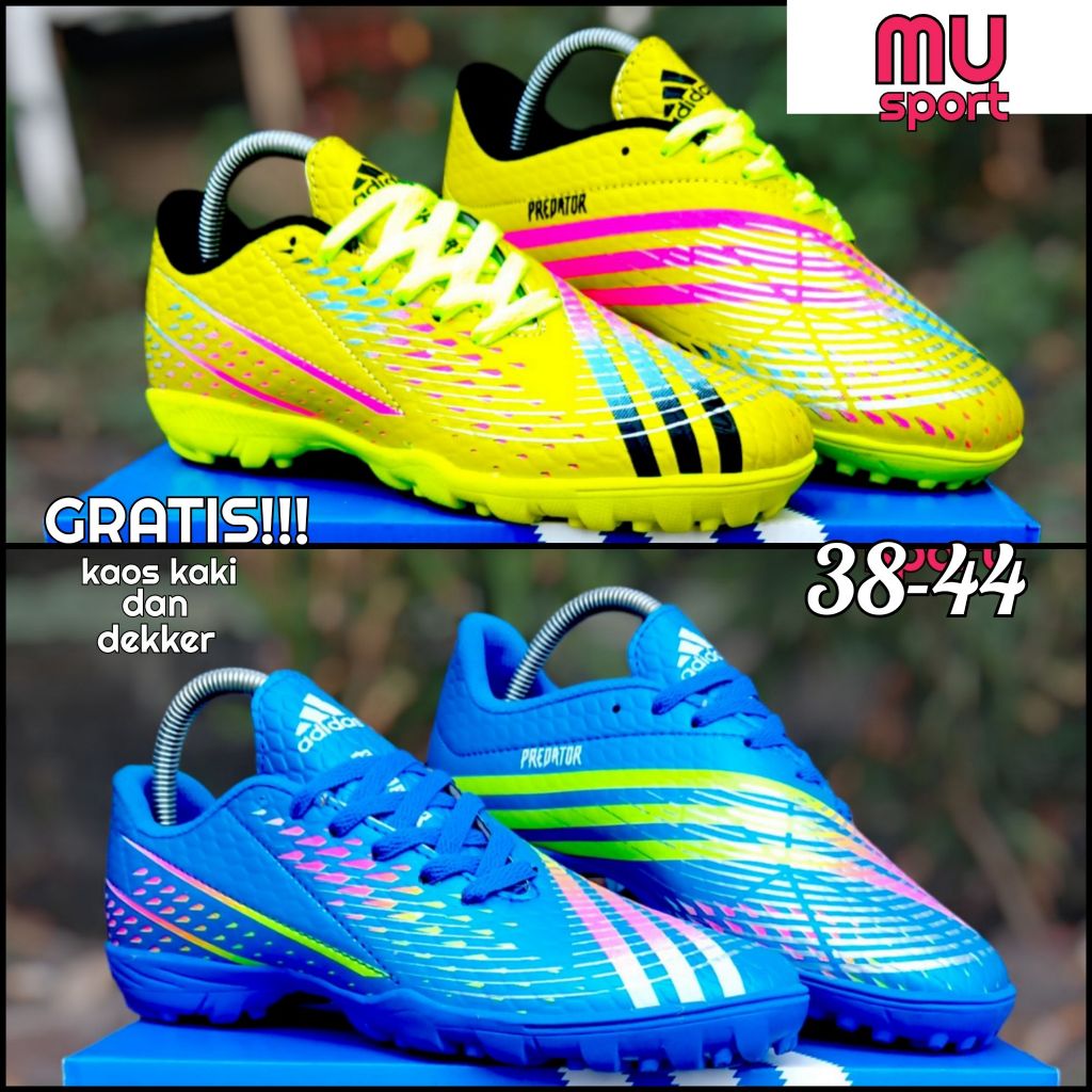 Jual SEPATU FUTSAL DEWASA TERBARU PREDATOR EG93 LOW SOL GERIGI READY 38 ...