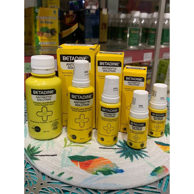 Jual BETADINE||Obat merah/antiseptic luka | Shopee Indonesia