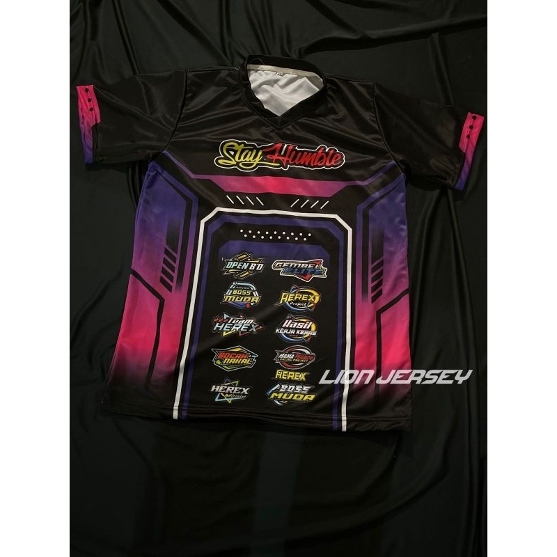 Jual Jersey V Neck Full Printing Bisa Request Nama Nomor Baju Racing ...
