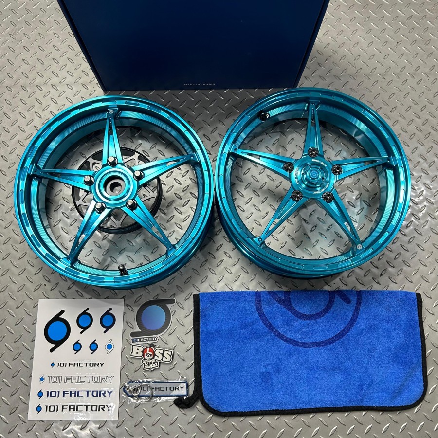 Jual Velg 1O1 P145 12inc Pepsi Blue Front & Rear Vespa Sprint Prima LX ...
