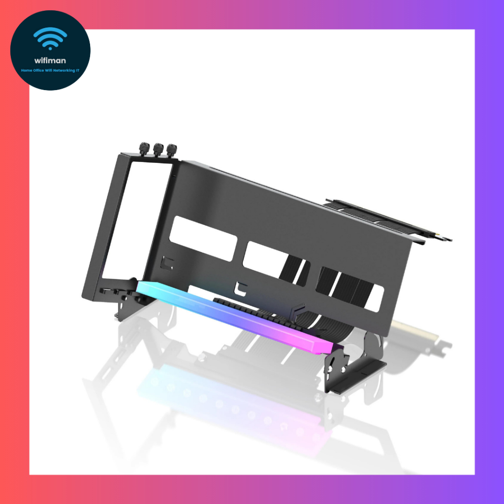 Jual EZDIY ARGB Multi Angle Vertical GPU Mount PCIe Gen 4 VGA RTX Gen4 ...