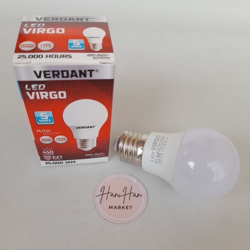 Jual Lampu Led VERDANT VIRGO 5 Watt | Shopee Indonesia