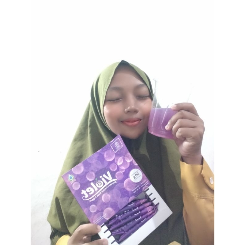 Jual 1 sachet VIOLET COLLAGEN DRINK | Shopee Indonesia