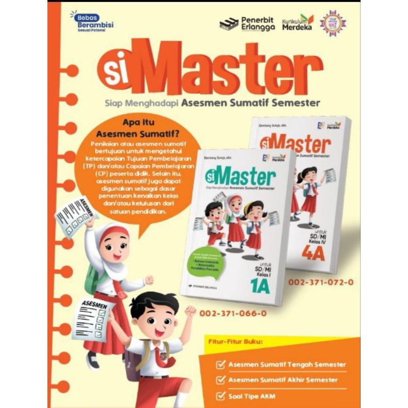 Jual Si Master UNTUK SD/MI JL 1A 4A/Kurikulum Merdeka | Shopee Indonesia