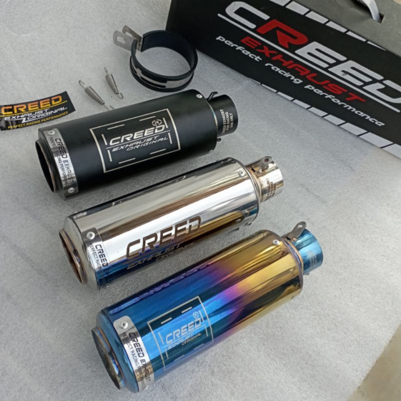 Jual Slencer only / hanya tabung saja 100% Original creed exhaust tipe ...