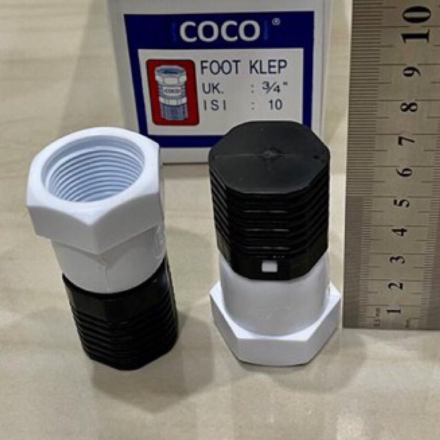 Jual COCO 3/4” inci Foot klep air pvc 3/4 inci tusen valve kelep bawah ...