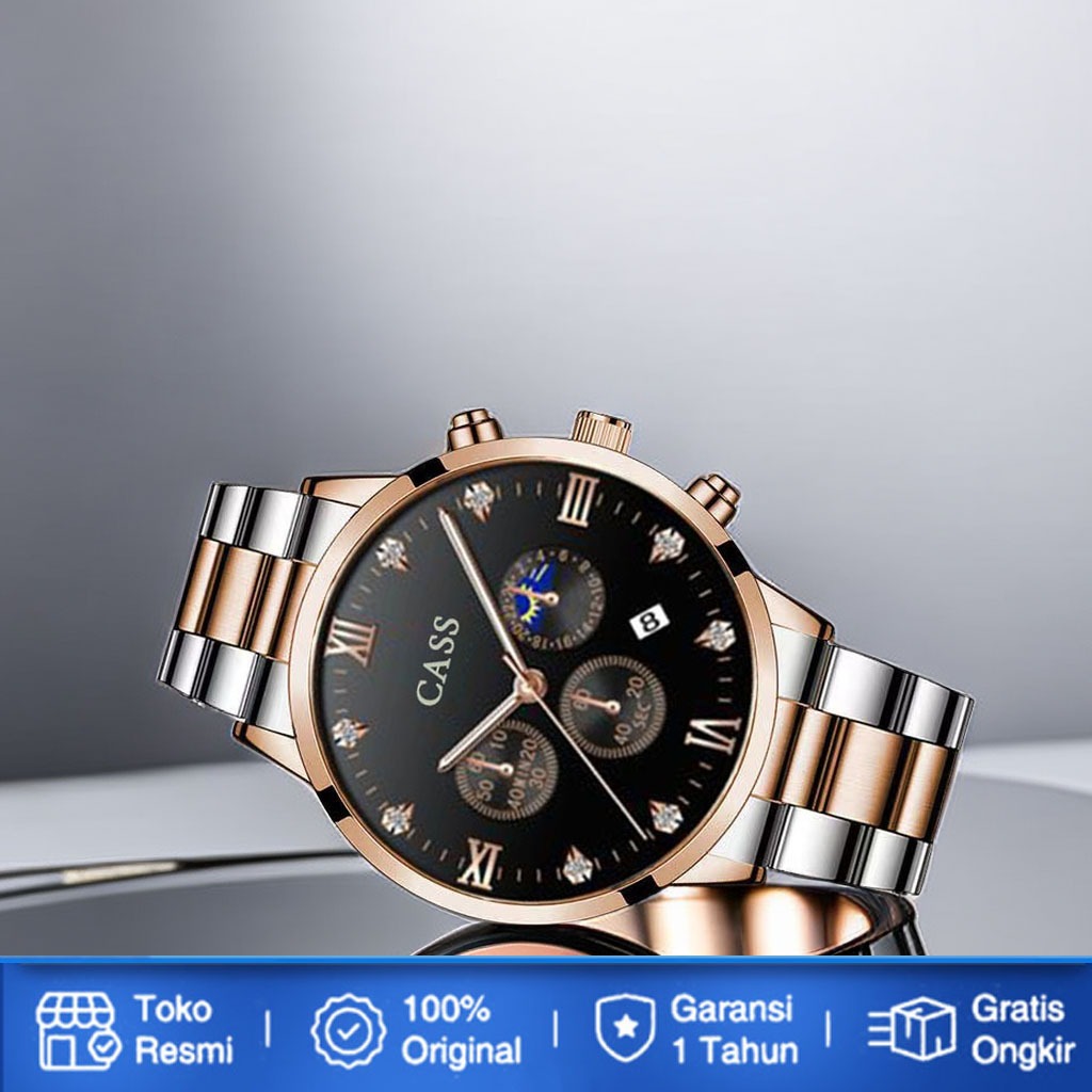 Jual Jam Tangan Laki Anti Air Pria Kuarsa Tonton Fashion Tiga -Yeye ...