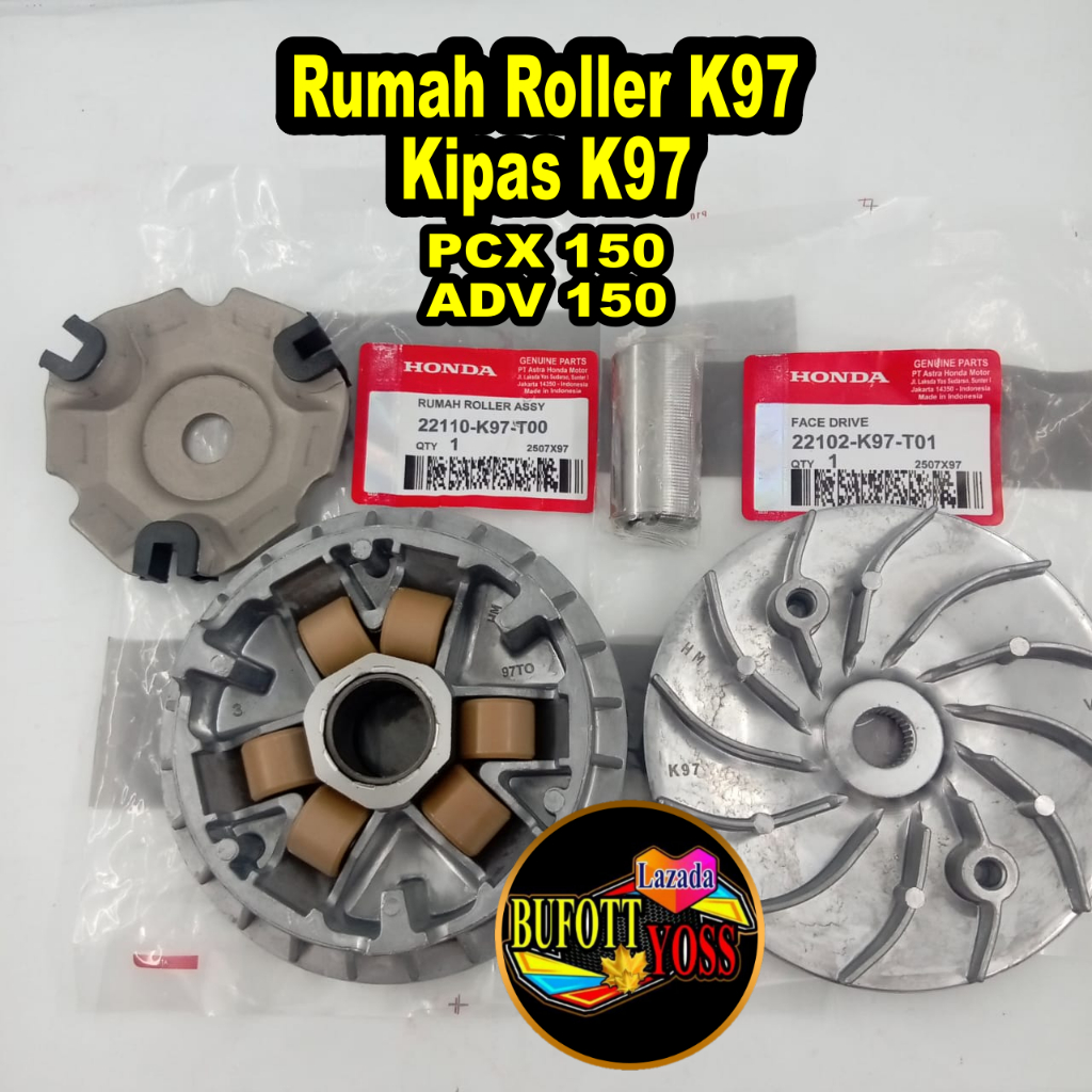 Jual Rumah Roller Assy Honda PCX 150 Kipas Cvt K97 ADV 150 Rumah Roller K97 PCX 150 Paket Kirian ...