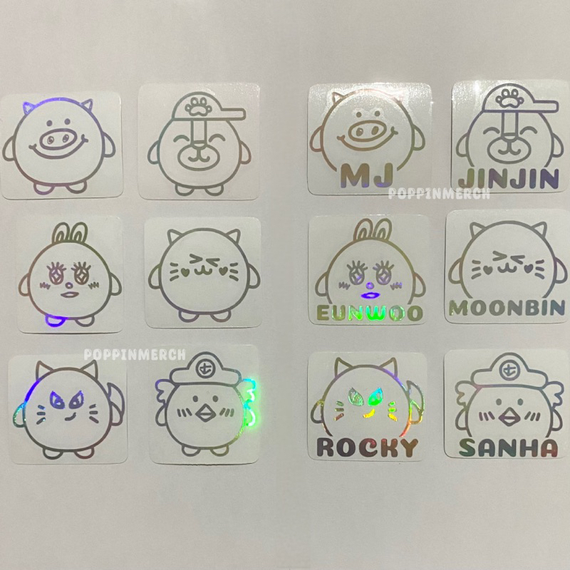 Jual ASTRO - ROROHA Hologram Sticker | Deco Lightstick / Robong ...