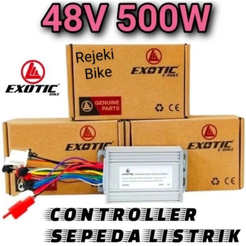 Jual controller sepeda listrik 48v/500watt exotic Pacific | Shopee ...