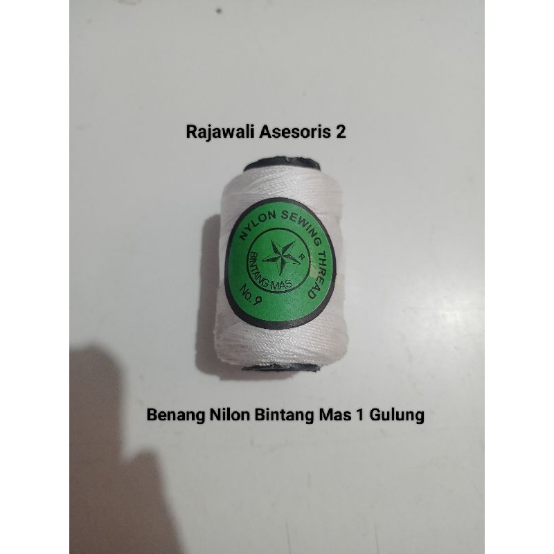 Jual Benang Nilon No.9 / Nilon / Bahan Bangunan Per 1 Roll Bintang Mas ...