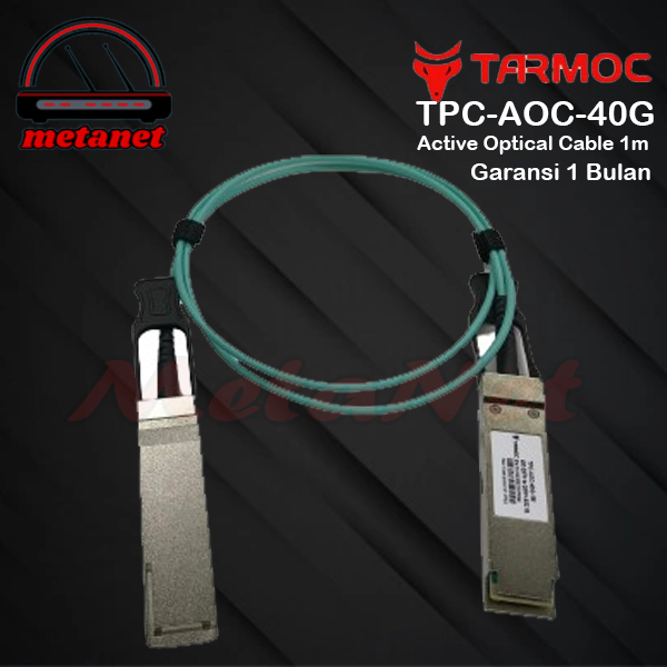 Jual Tarmoc TPC-AOC-40G-1M | Active Optical Cable QSFP+ 1 Meter ...