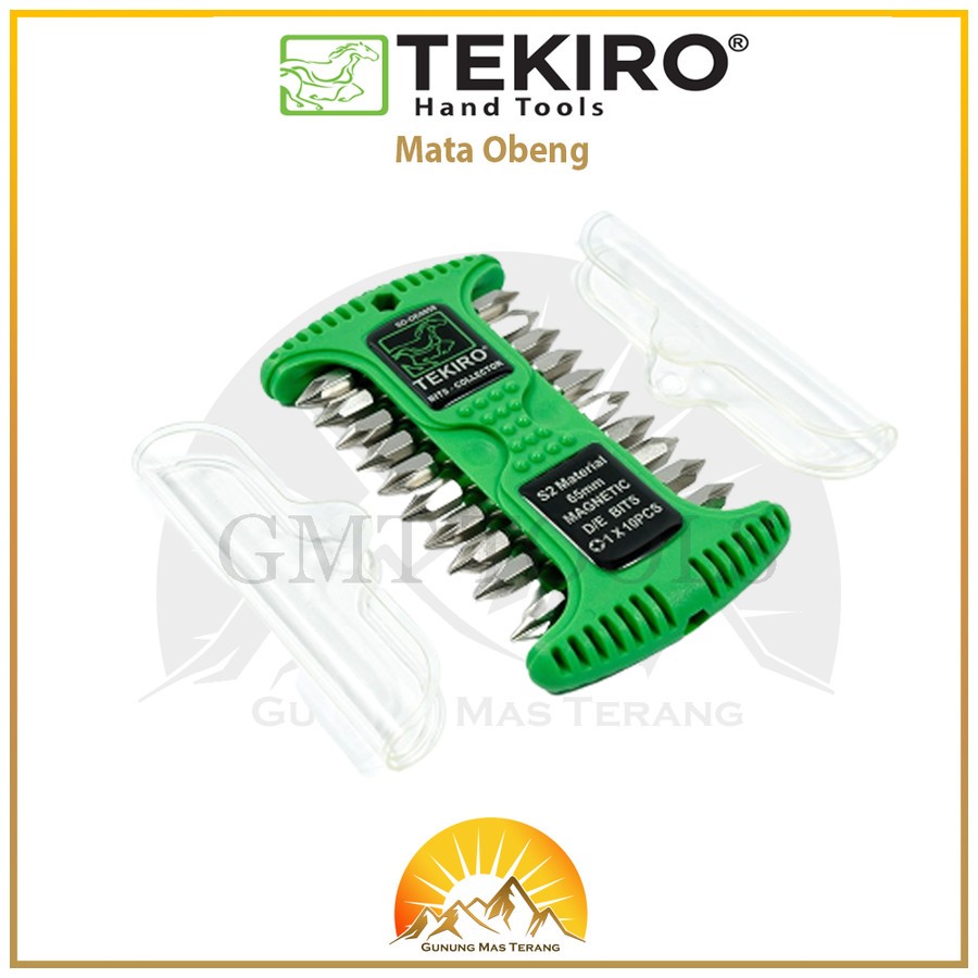 Jual Tekiro Mata Obeng Angin Bor Listrik 10 Pcs 65 mm + PH1 Plus ...