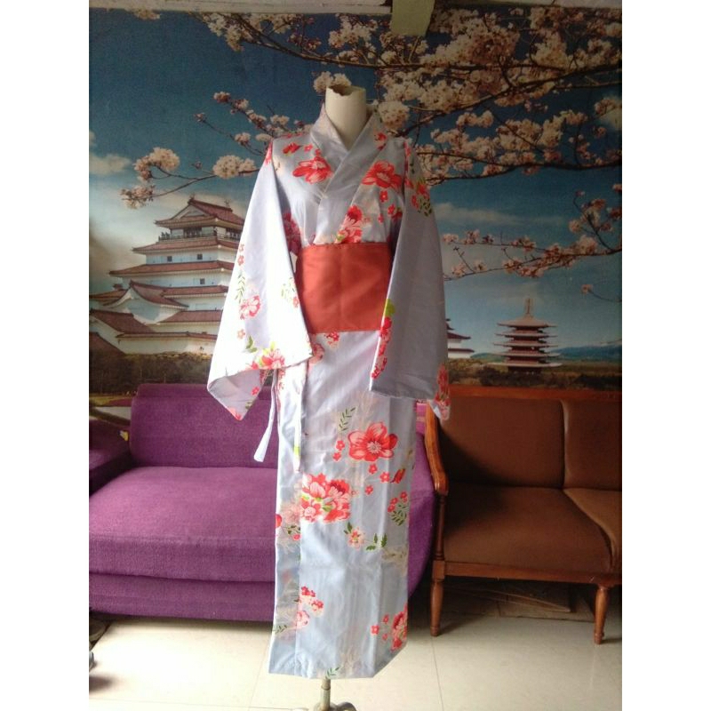 Jual YUKATA WANITA, KOSTUM TRADISIONAL JEPANG | Shopee Indonesia