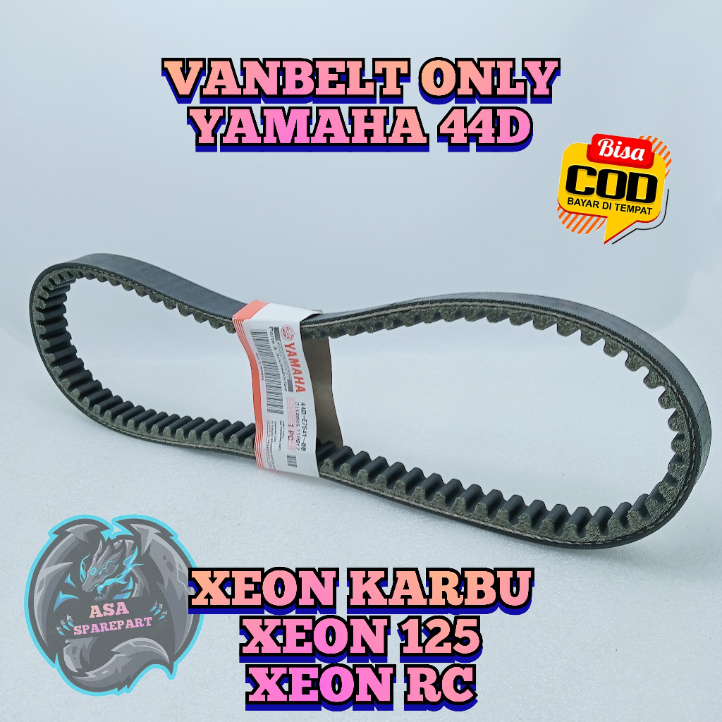 Jual VANBELT ONLY 44D Motor yamaha XEON KARBU , XEON GT 125 , XEON RC ...