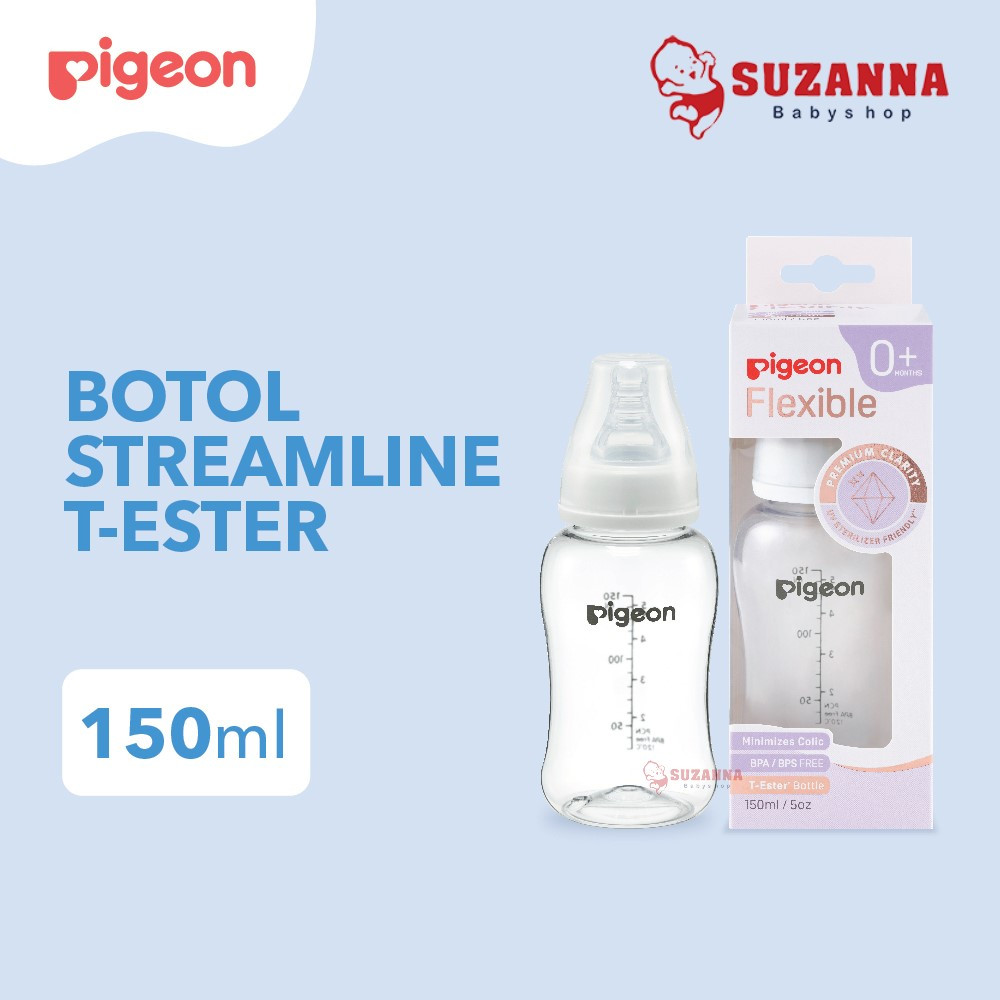 Jual Pigeon Botol T-Ester Streamline - Botol Susu 150 ml | Shopee Indonesia