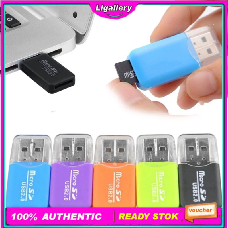 Jual Card Reader Micro SD Card Readers 1 Slot Komputer | Shopee Indonesia