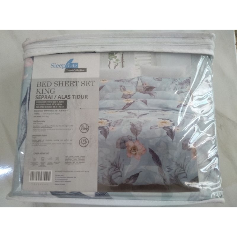 Jual Sprei Set SLEEPLITE 180x200 ACE ORI | Shopee Indonesia