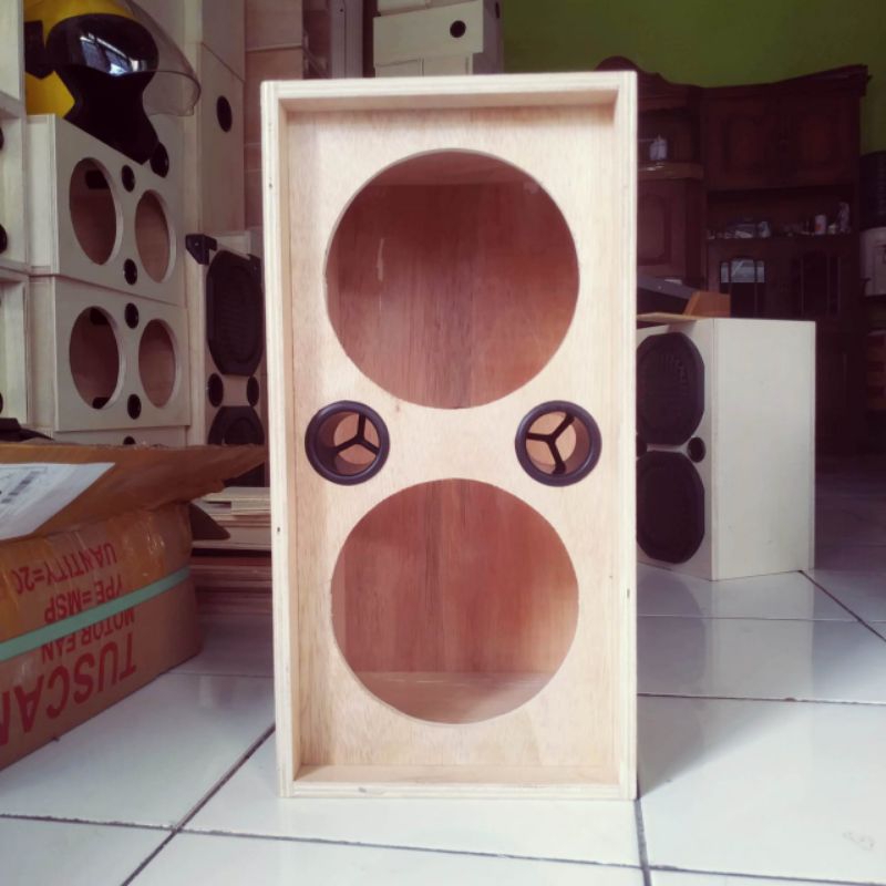 Jual Box speaker 8 inch double triplek 12mm | Shopee Indonesia