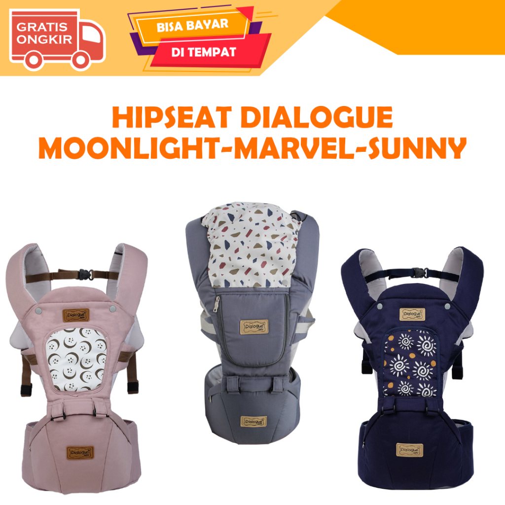 Jual Dialogue Gendongan Bayi Gendongan Hipseat Dialogue 7in1 Sunny ...