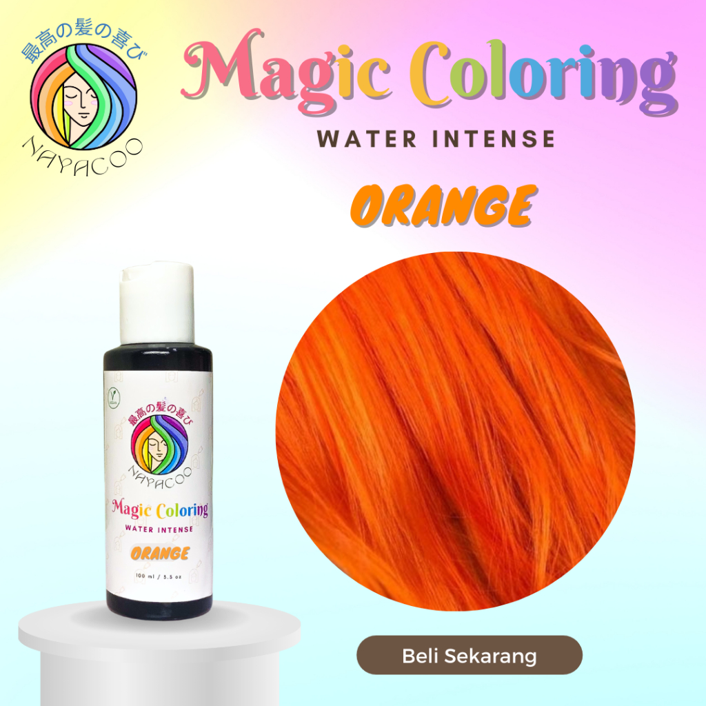 Jual ORANGE MAGIC COLORING WATER INTENSE | Shopee Indonesia