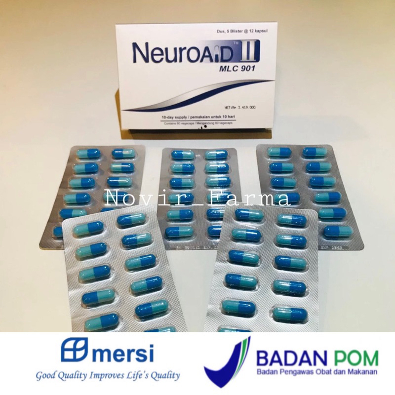 Jual Neuroaid II MLC 901 (Per Strip) | Shopee Indonesia
