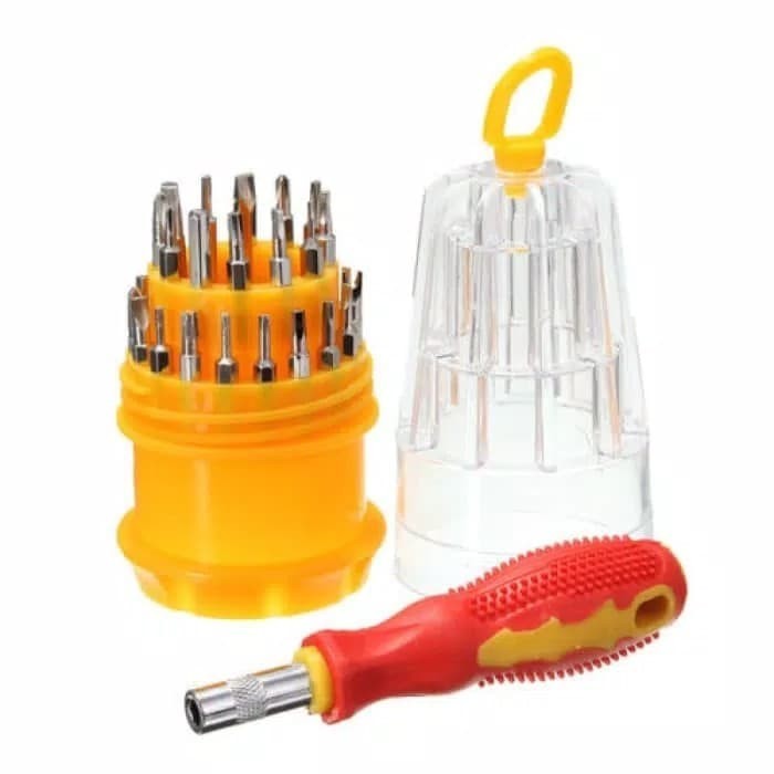 Jual Obeng Set Multi 31 in 1 Screwdriver Handphone Elektronik HP Laptop | Shopee Indonesia