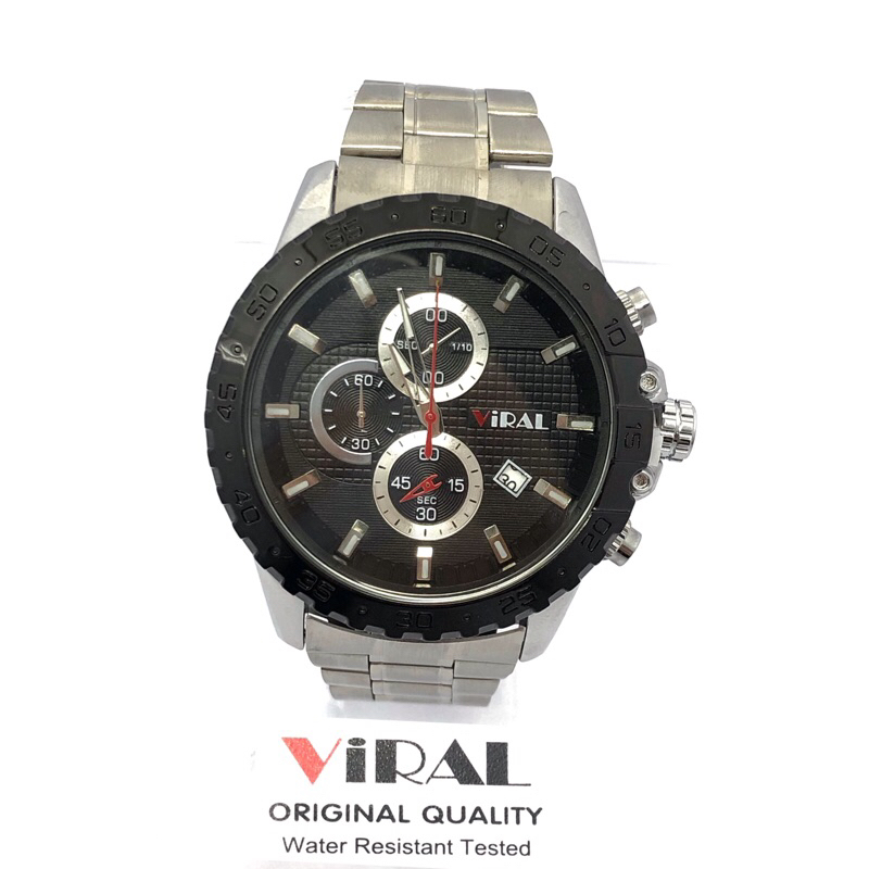 Jual JAM TANGAN VIRAL SPORT ORIGINAL RANTAI A46.VIRAL SPORT RANTAI ...