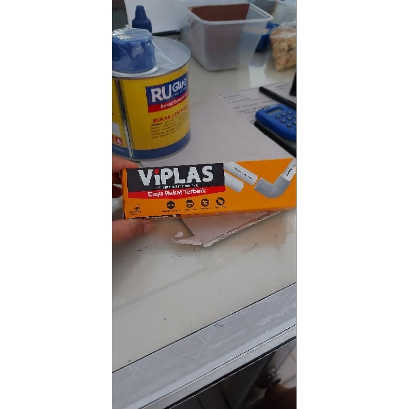 Jual lem pipa dan fitting PVC ViPlas 40 gram | Shopee Indonesia