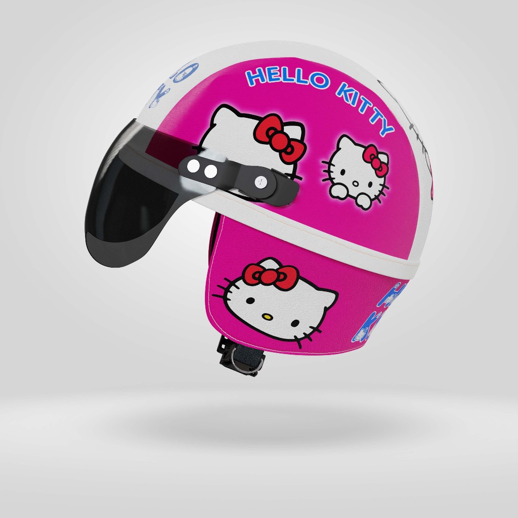 Jual Helm Anak Usia 1-5 Tahun Cowok Atau Perempuan Model Chips Premium ...