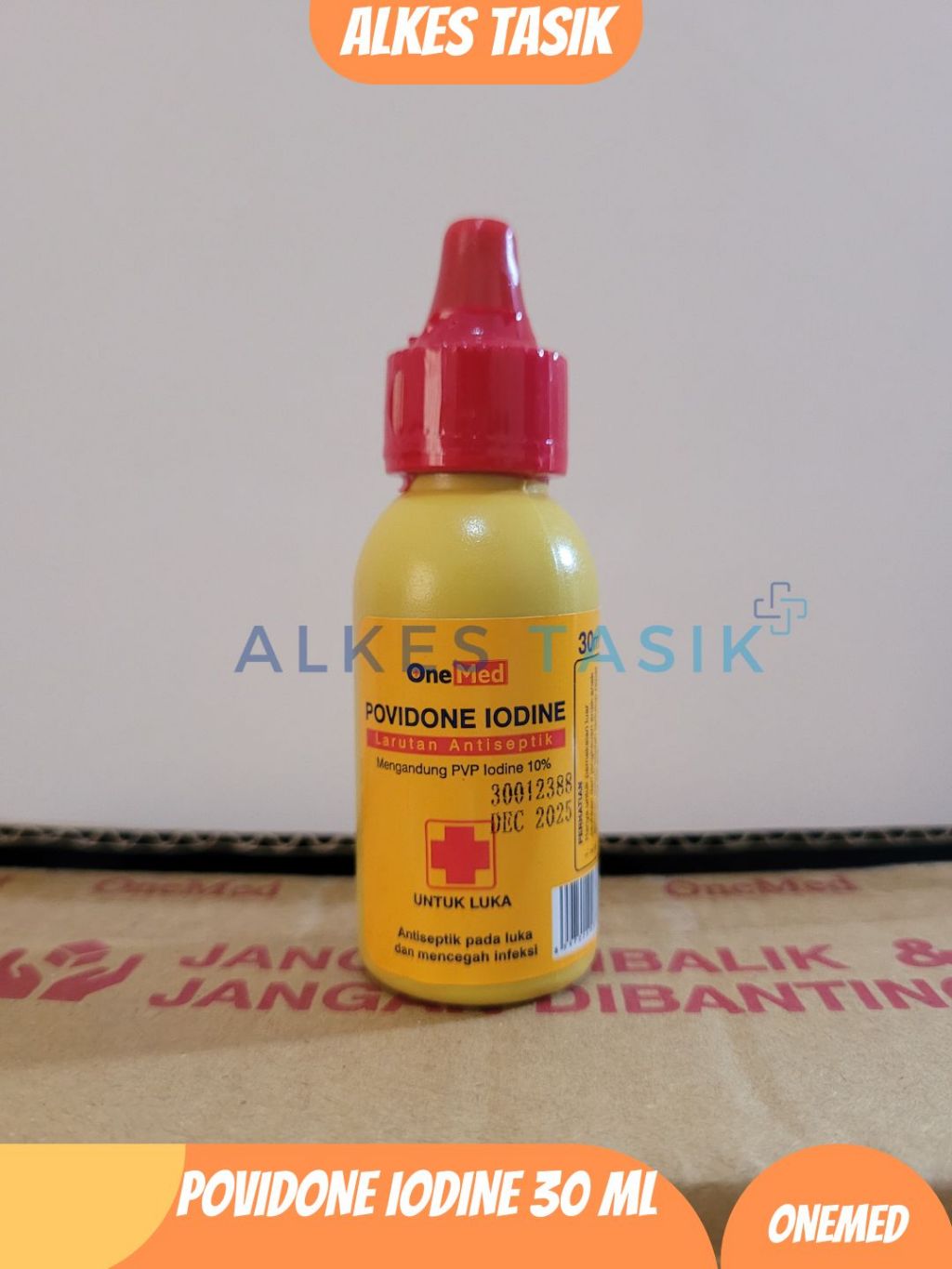 Jual Povidone Iodine Onemed 30 Ml Obat Merah Tetes Murah | Shopee Indonesia