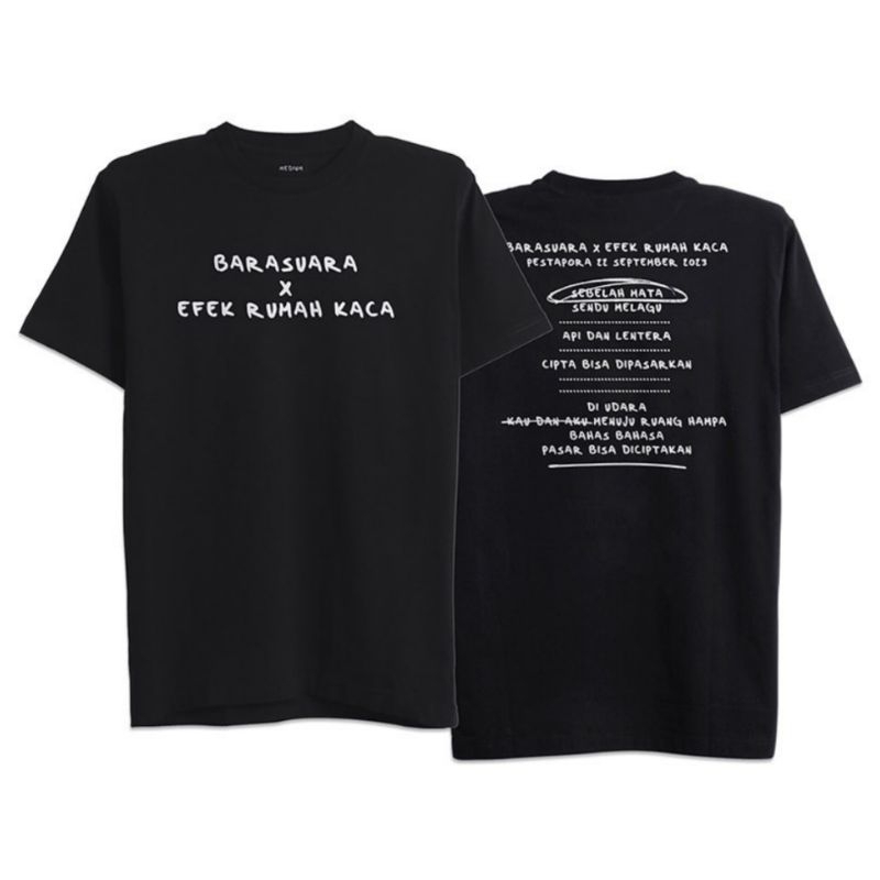 Jual Tshirt BARASUARA x EFEK RUMAH KACA Official Merchandise | Shopee Indonesia
