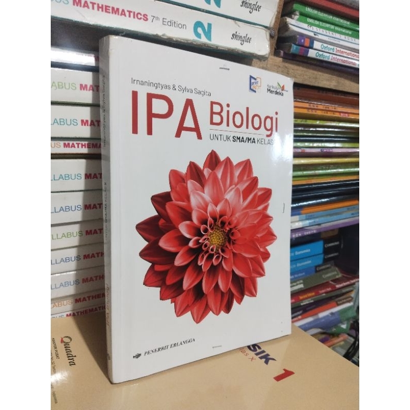 Jual BUKU BIOLOGI/IPA BIOLOGI UNTUK KELAS 10/X/1 SMA/MA/KURMER/KURIKULUM MERDEKA/ERLANGGA ...