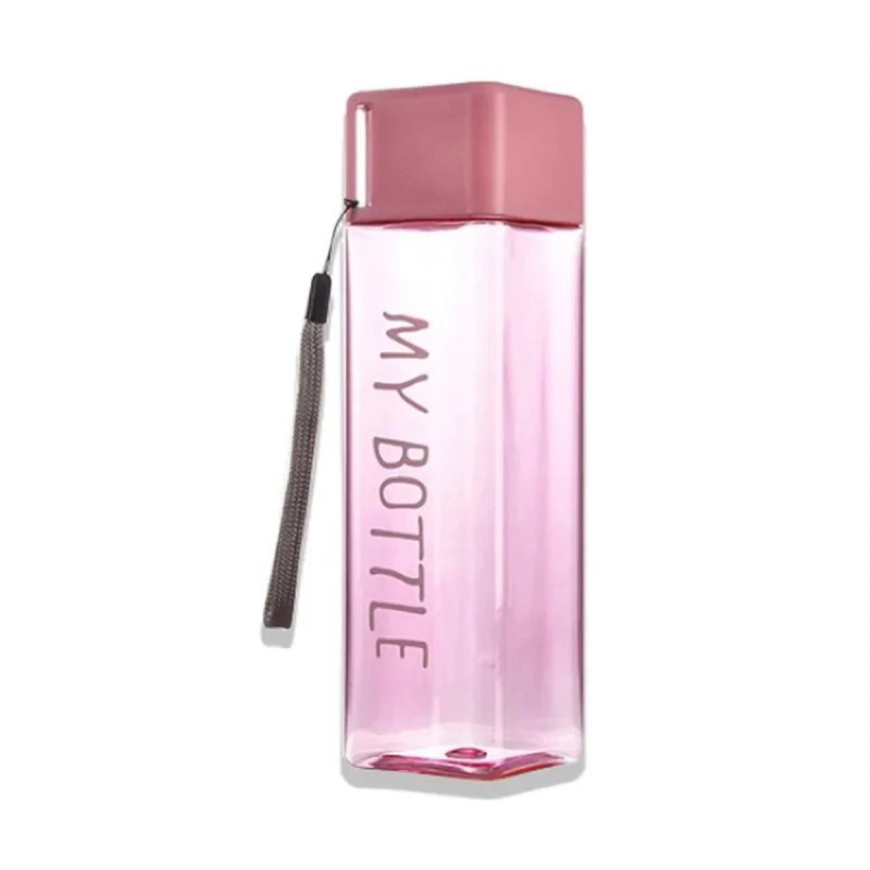Jual My Bottle BPA Free Food Grade 500 ml Kotak Botol Air Minum Model ...