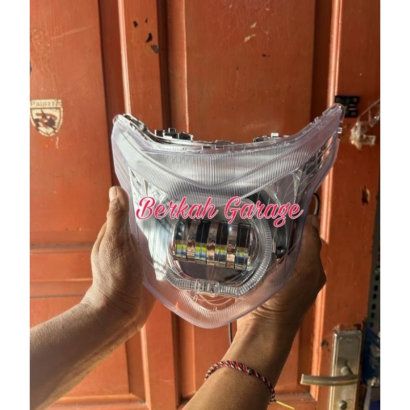 Jual Reflektor Lampu Depan Beat Pop Biled Daymaker Kualitas Terbaik ...