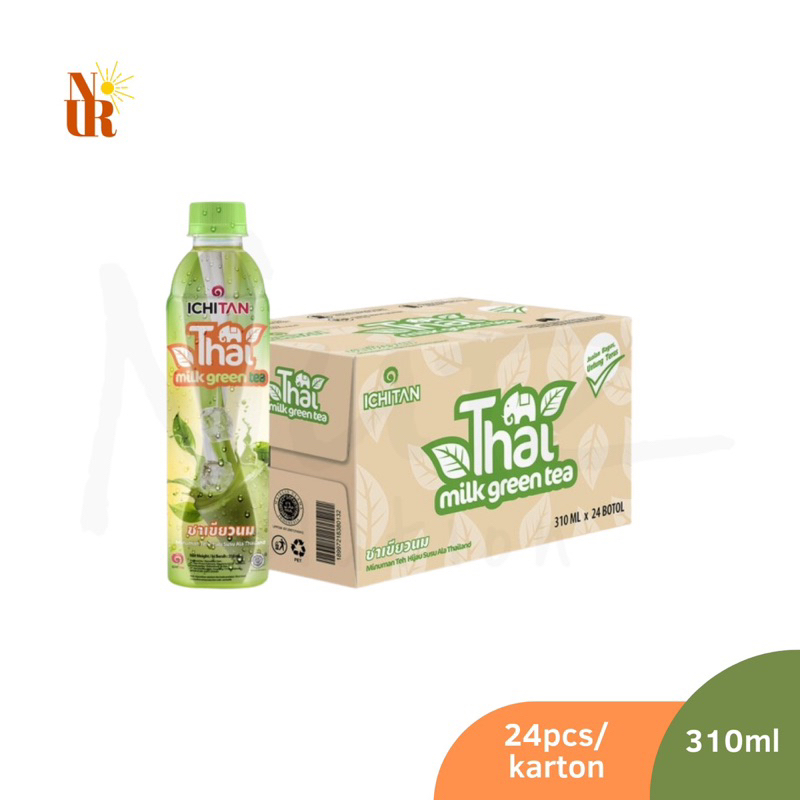Jual Ichitan Thai Milk Green Tea 300ml x 24pcs [Karton] | Shopee Indonesia