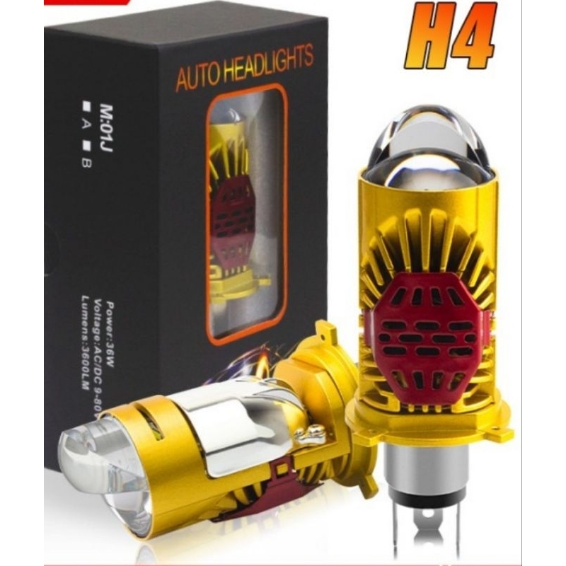 Jual Lampu Mobil Motor Led Mini Projector RTD Rayton M01J white ...