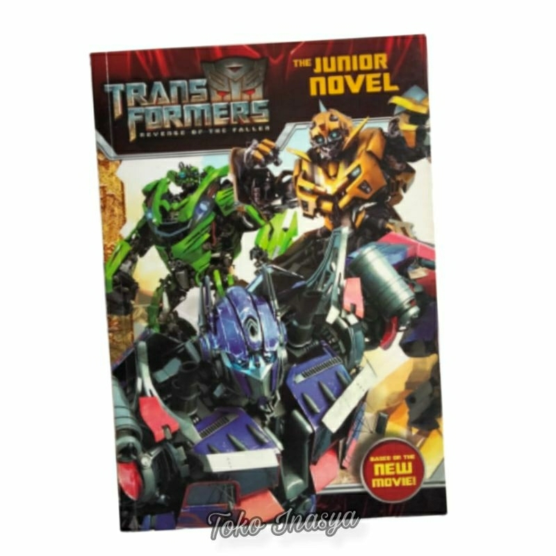 Jual TRANSFORMERS REVENGE OF THE FALLEN / THE JUNIOR NOVEL BASED ON THE ...