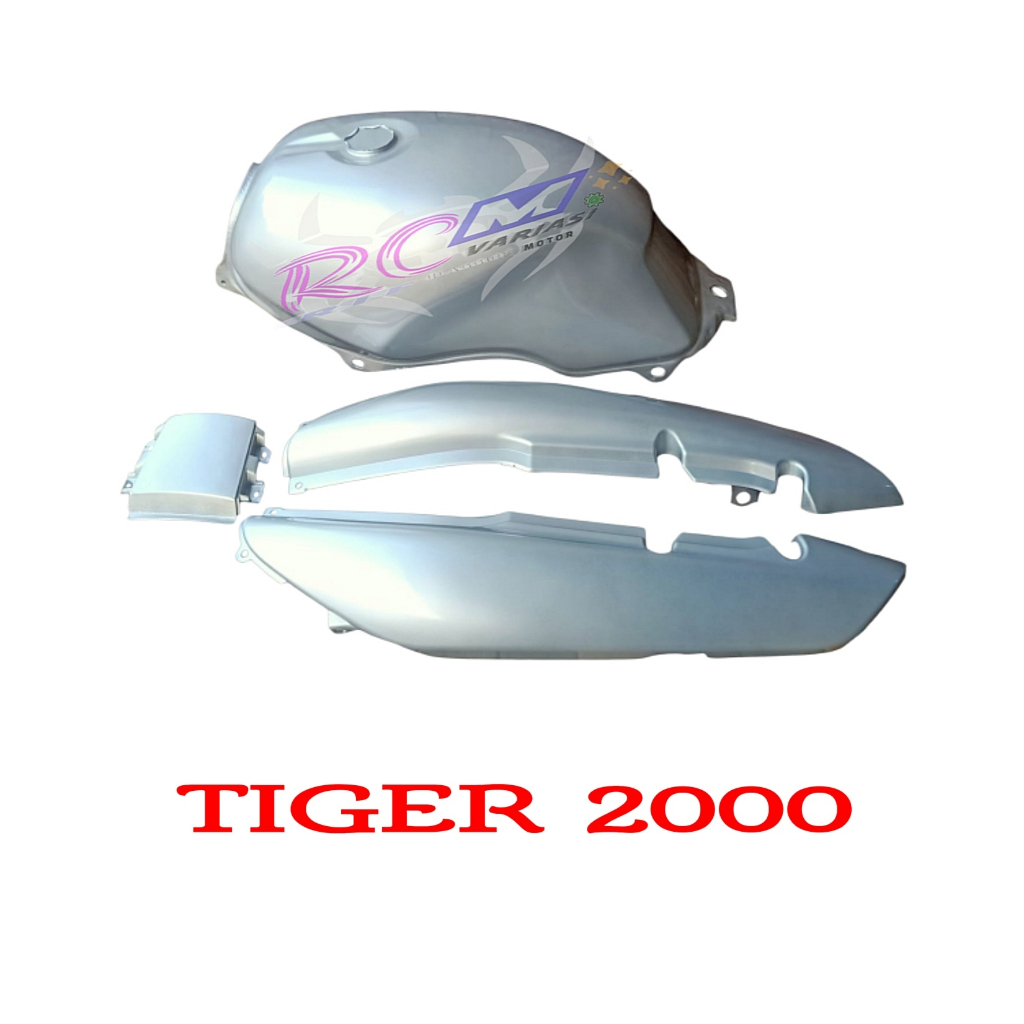 Jual Bodi set tangki Honda Tiger 2000 tanki Tiger lawas lama | Shopee ...
