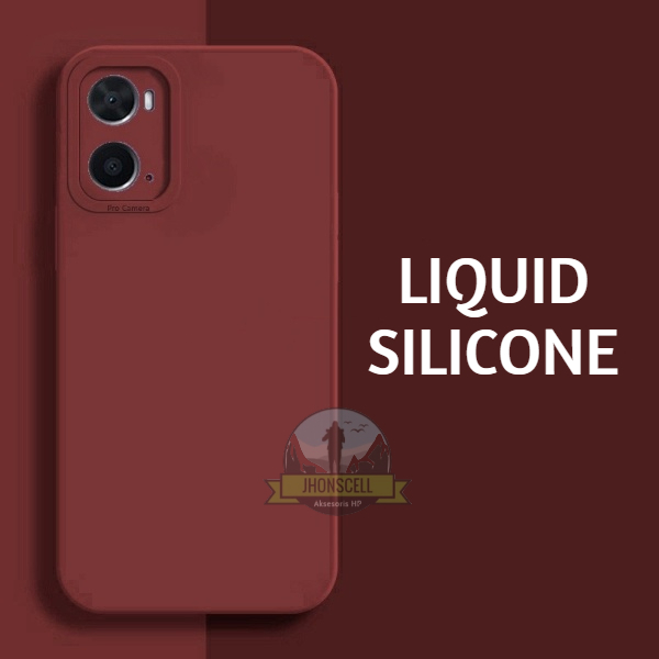 Jual Casing OPPO A76 A96 2022 Liquid Silicone Case Square Edge Protect ...