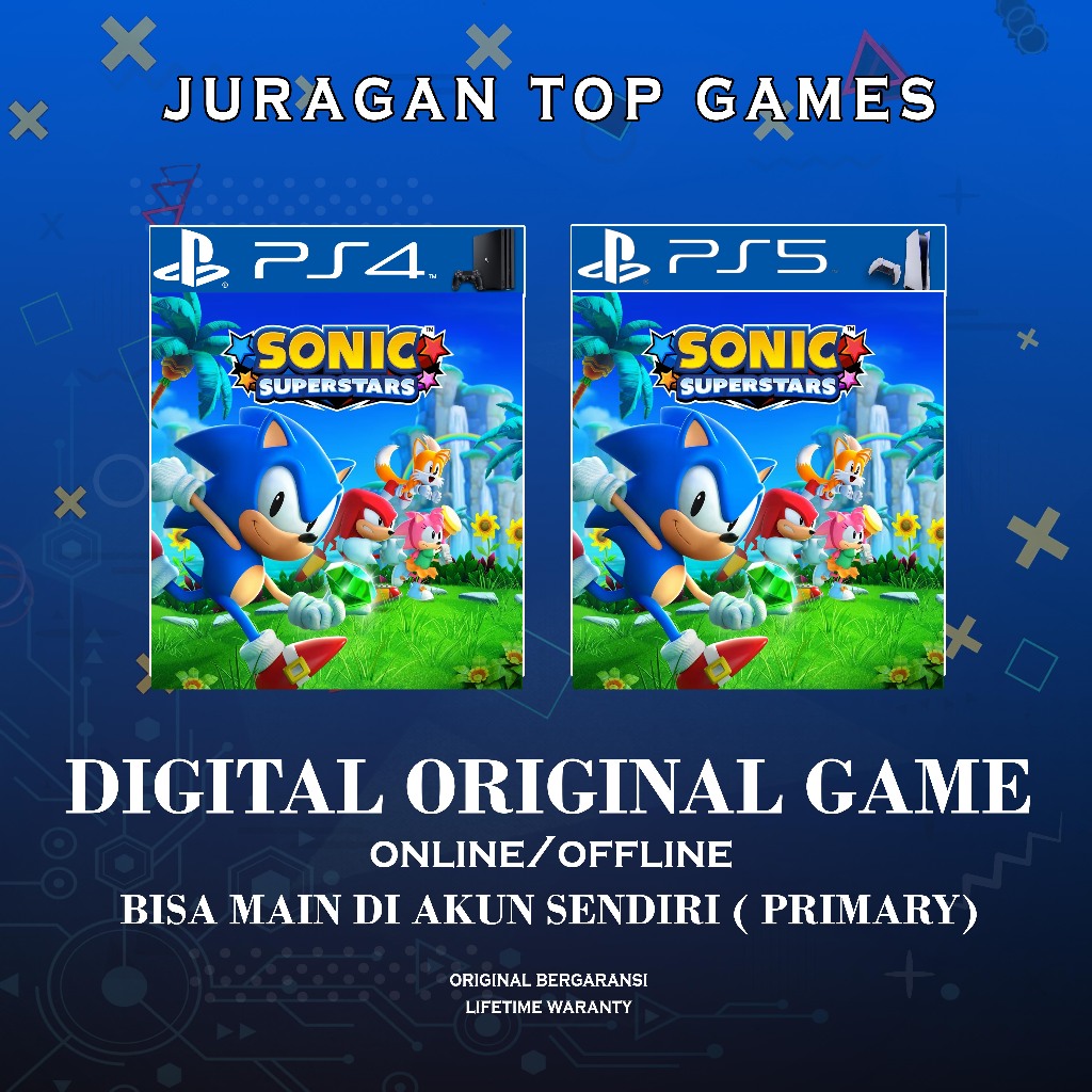 Jual SONIC SUPERSTARS PS4 & PS5 Digital | Shopee Indonesia