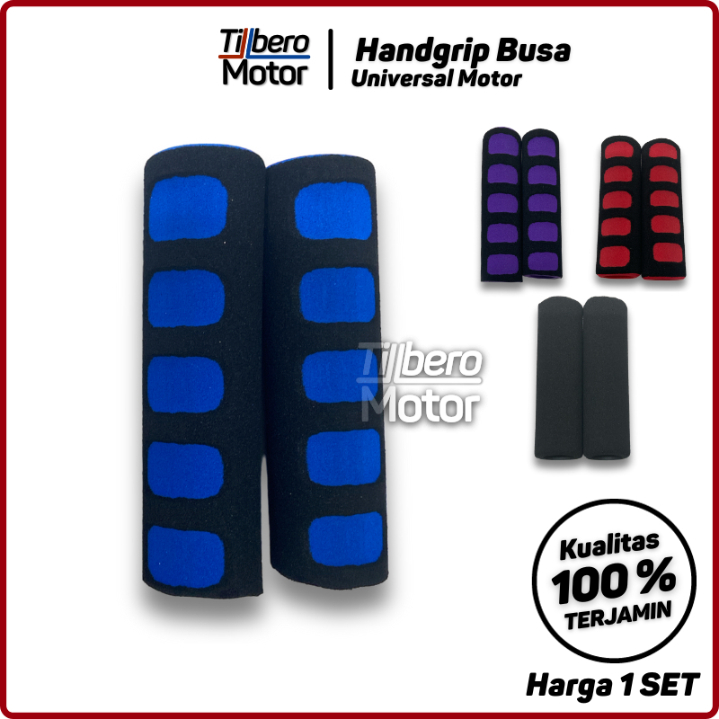 Jual Handgrip Sepeda Grip Stang Motor Busa Tebal Spon universal ...