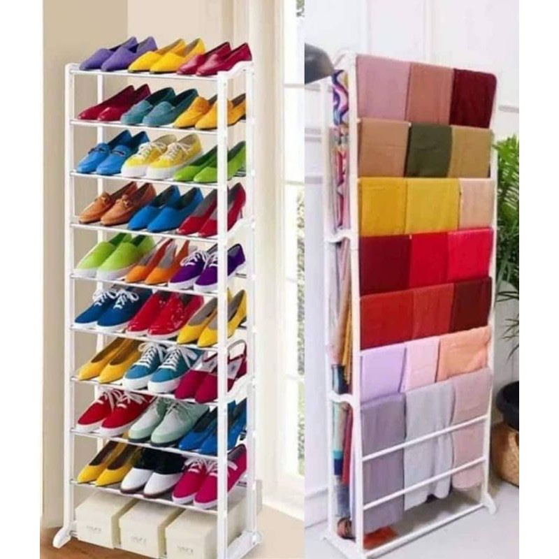 Jual Rak Amazing / Rak Jilbab atau Sepatu / Rak Amazing Rak Hijab 10 ...