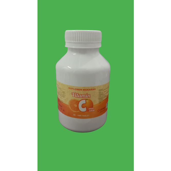 Jual VITAMIN C 25mg BOTOL ISI 1.000 (SERIBU) TABLET PIM KALENG | Shopee ...