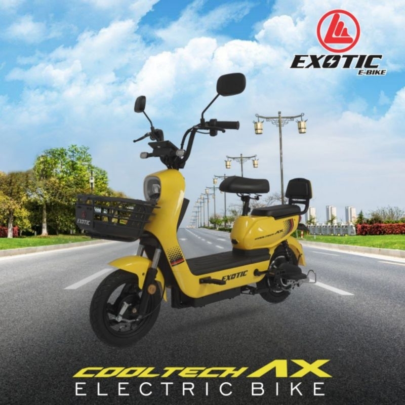 Jual Sepeda Listrik Exotic Cooltech AX 500W Murah Berkualitas ...