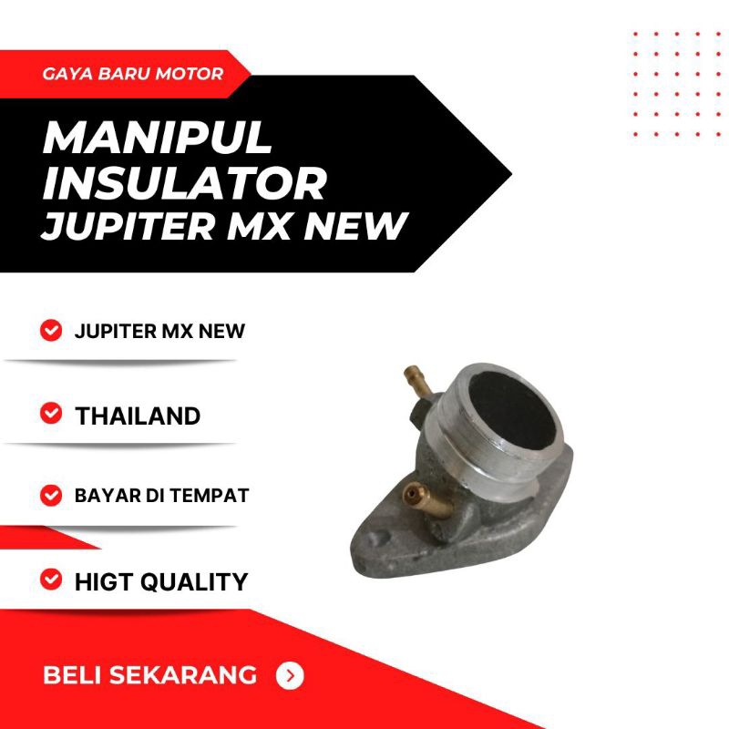 Jual INTAKE MANIPUL MANIFOLD JUPITER MX NEW ALUMUNIUM | Shopee Indonesia