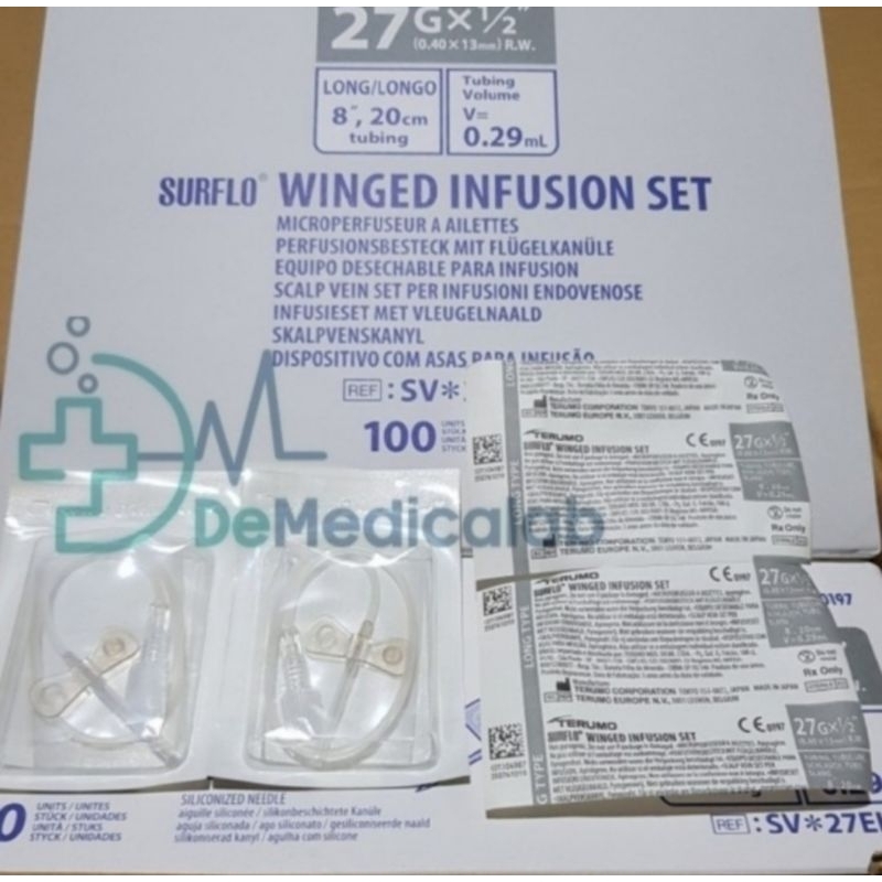 Jual ECER / SATUAN Wing 27G Terumo / Wing 27 Terumo / Wing Needle | Shopee Indonesia